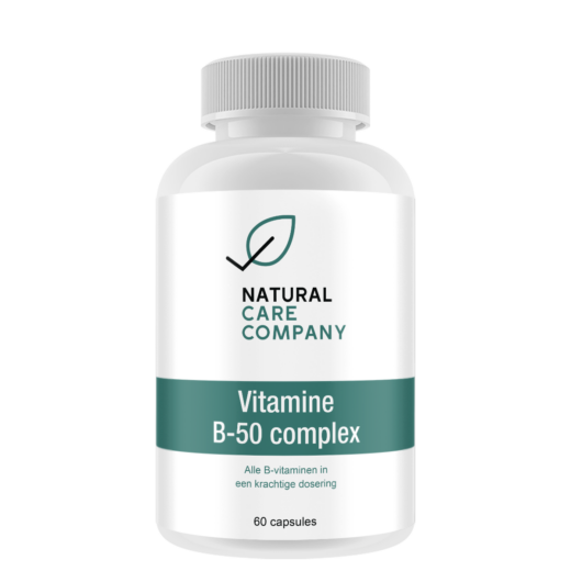 Vitamine B50 Complex ⋆ Natural Care Company ⋆ Therapeutische dosering
